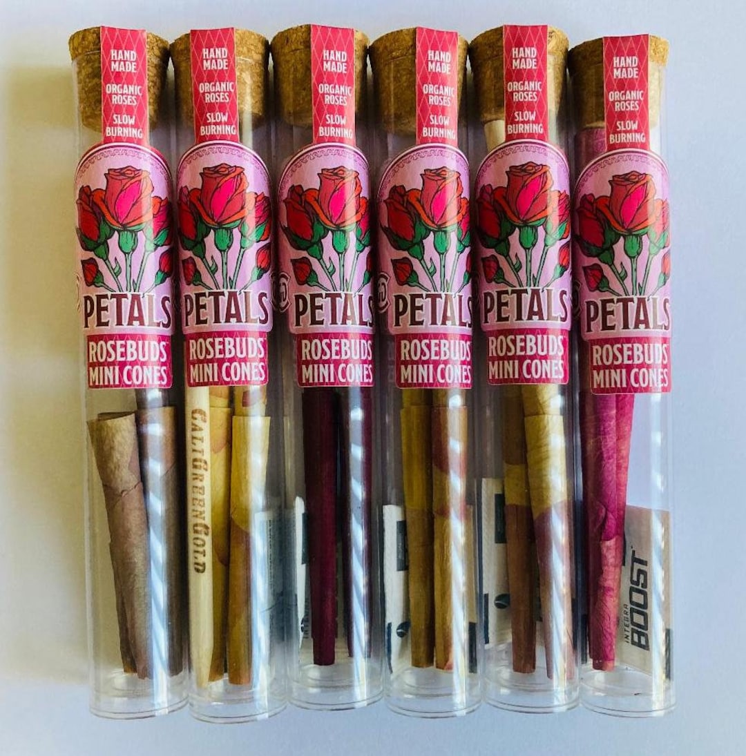 Bouquet of Mini Rose Cones - 6 Tubes - Etsy