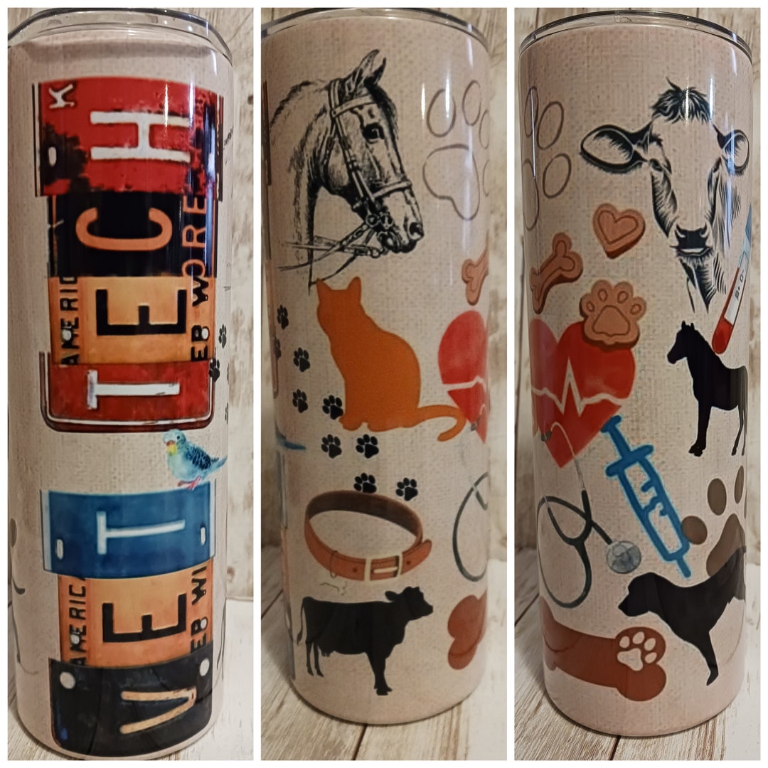 Vet Tech | License Plate| 20oz | 30 0z Tumbler - Etsy