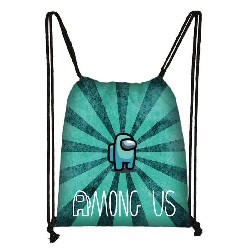 Among Us Game Bag Drawstring Backpack Impostor Xmas Gift Kids - Etsy