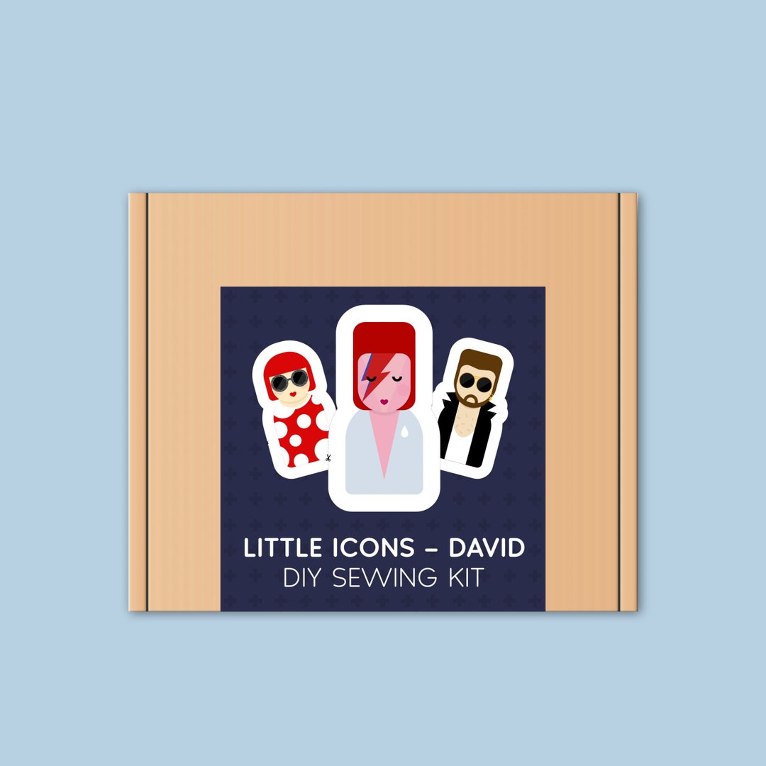 DIY Sew Kit Bowie aladdin Sane Little Icons - Etsy