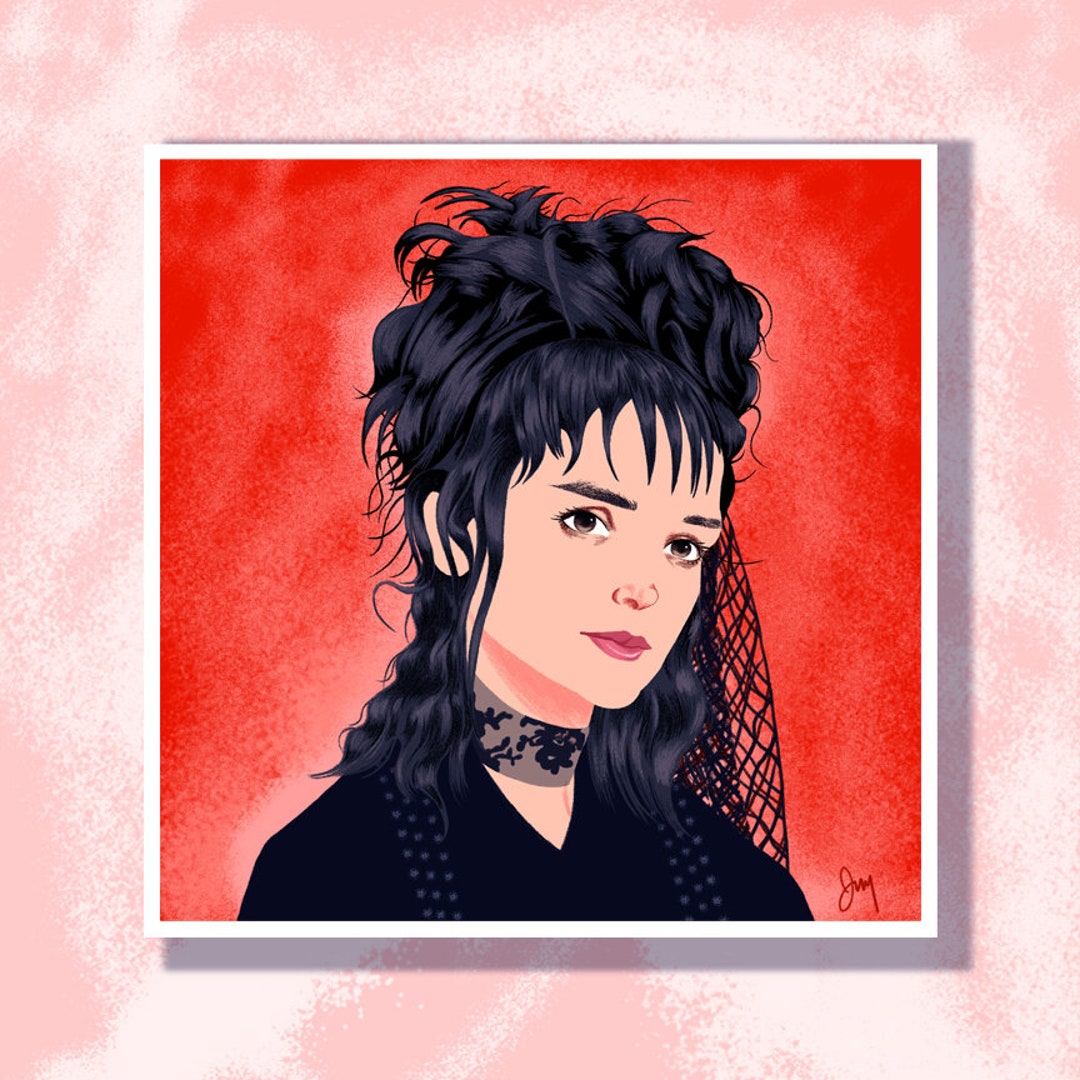 Beetlejuice "strange and Unusual" Illustration/art Print/poster ...