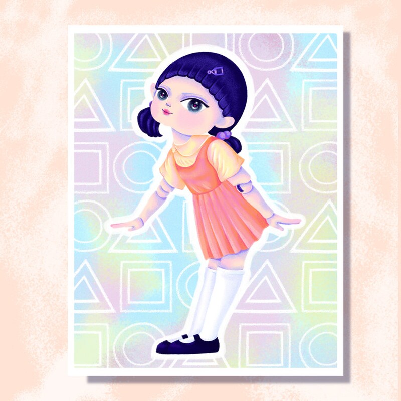 Squids Game Poster - Etsy