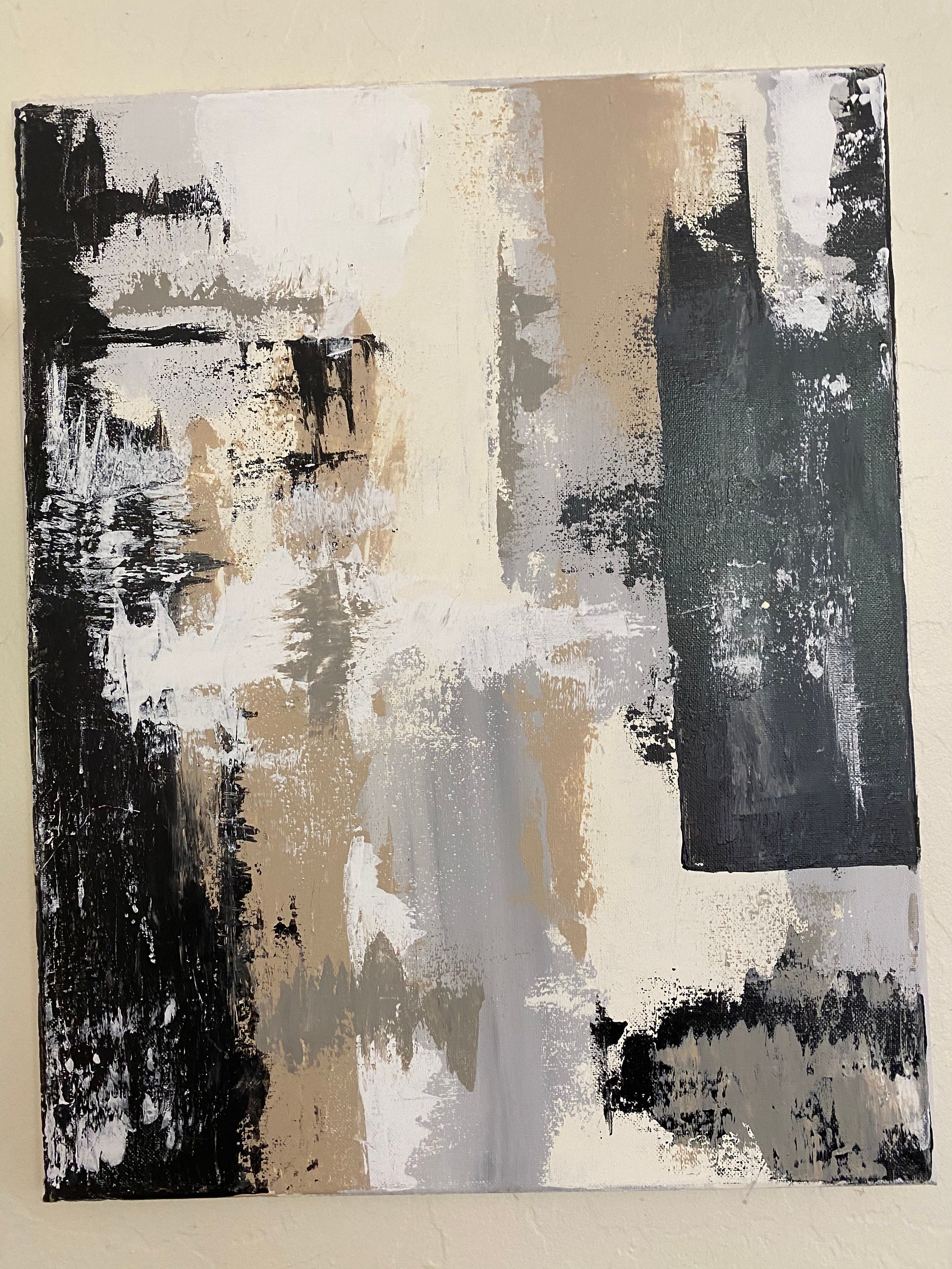 Abstract Canvas Painting - Etsy