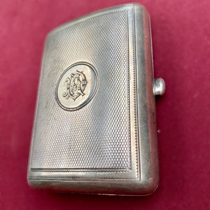 Antique Cigarettes Case - Etsy
