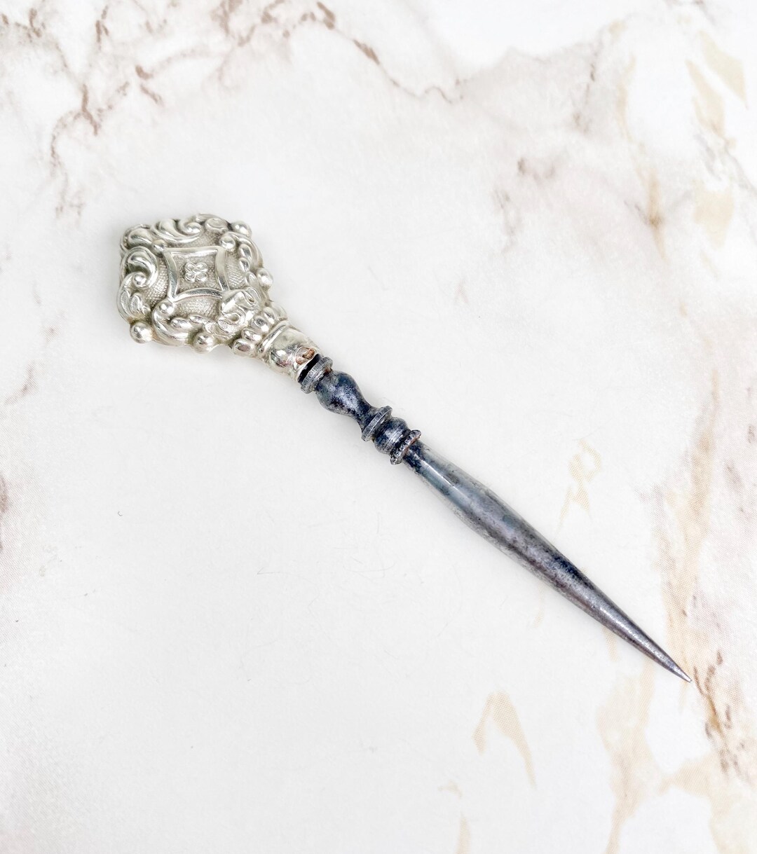 Antique Victorian Silver Awl - Decorative 19th Century Antiques & Old ...