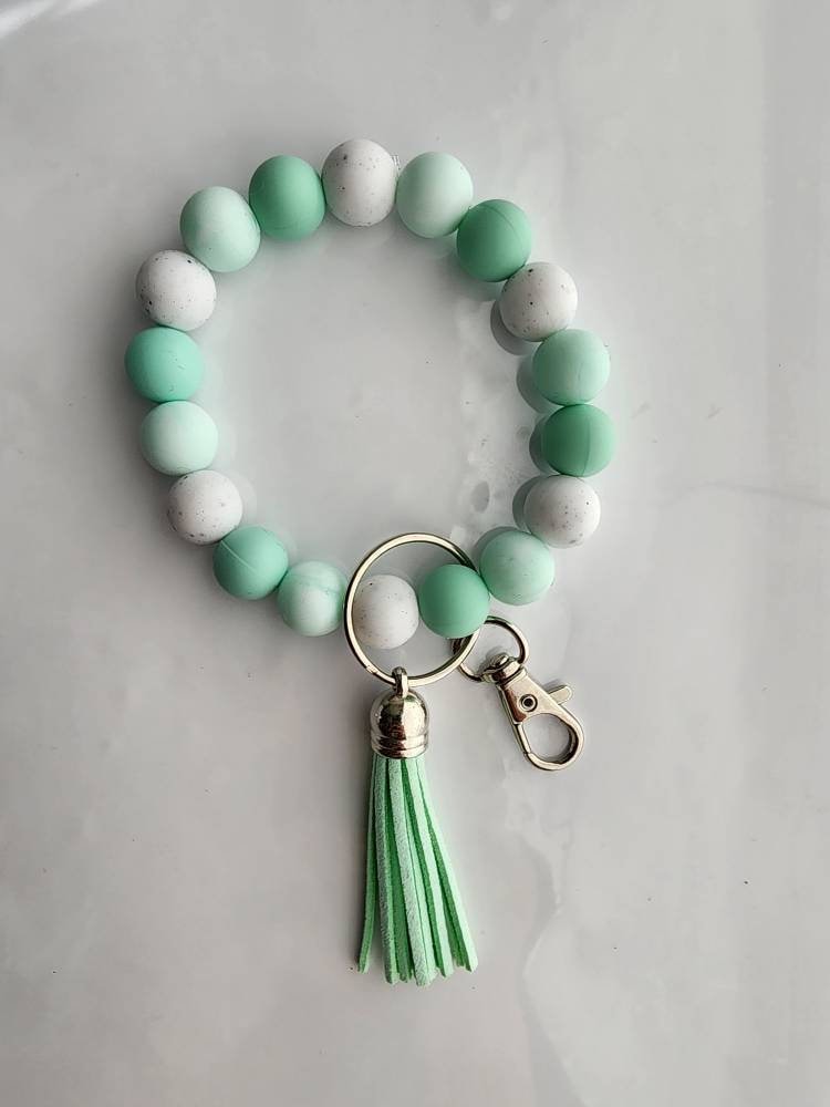Stretchy Key Ring Bracelets - Etsy