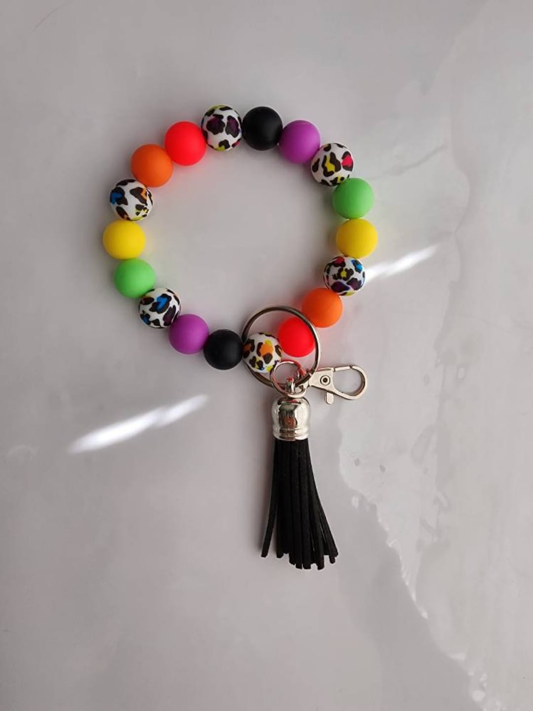 Stretchy Key Ring Bracelets - Etsy