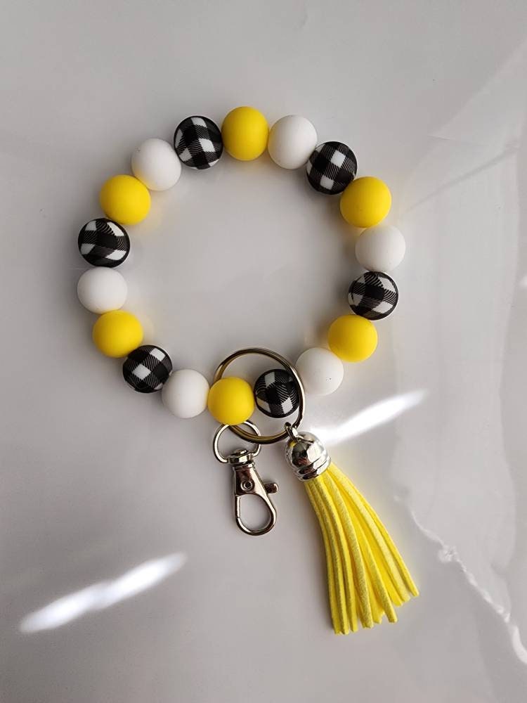 Stretchy Key Ring Bracelets - Etsy