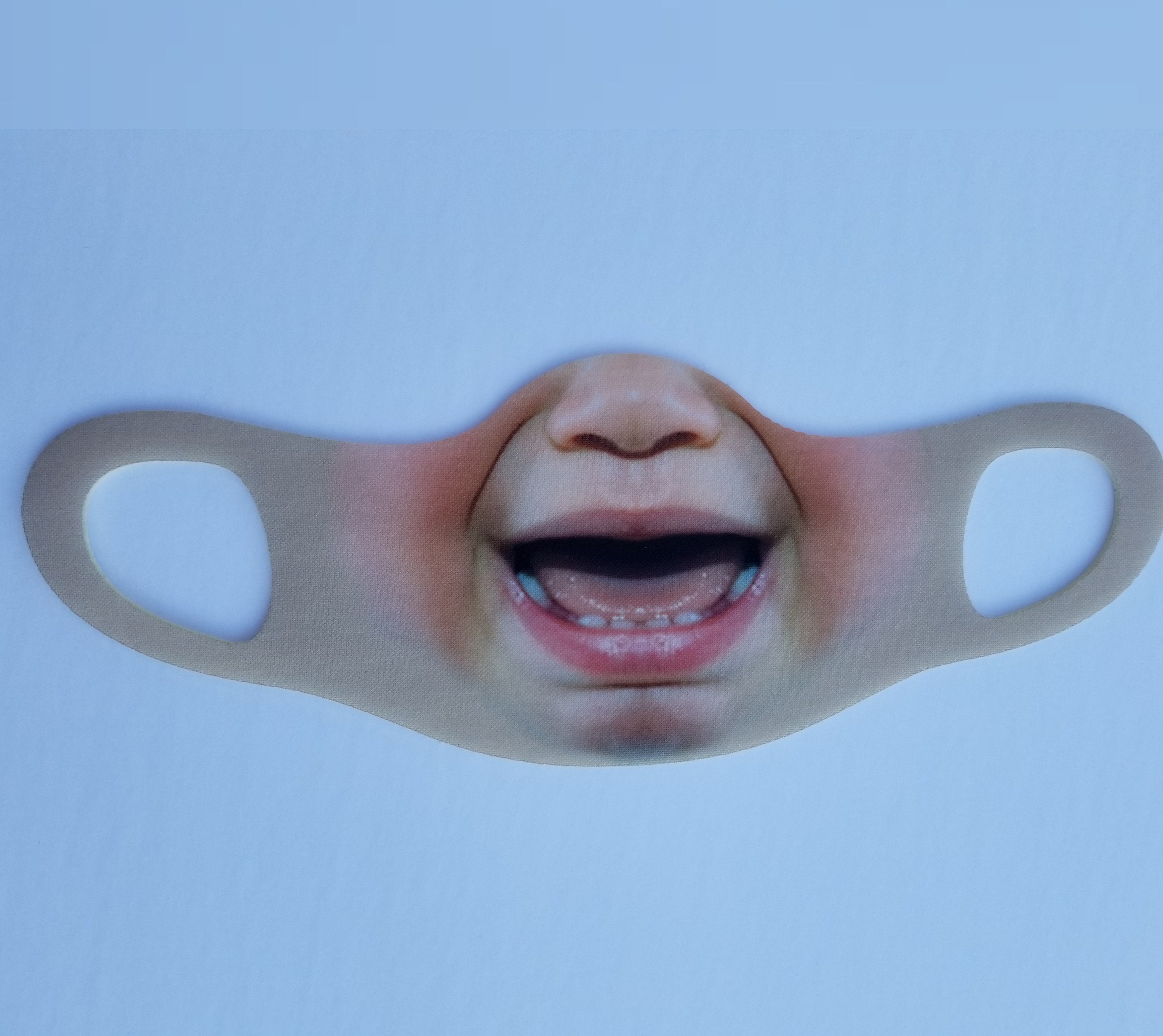 Kids Crying Halloween Costume Funny Mask - Etsy