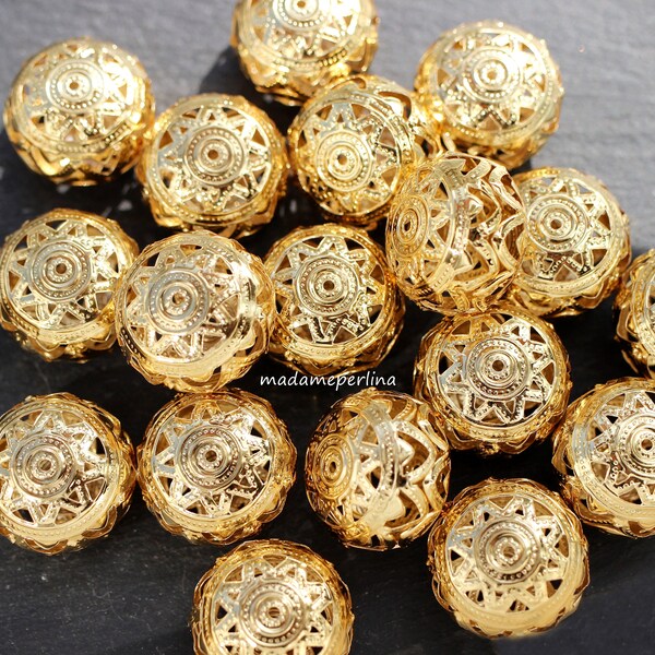 Filigree Beads - Etsy