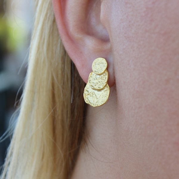 Coin Earrings - Etsy