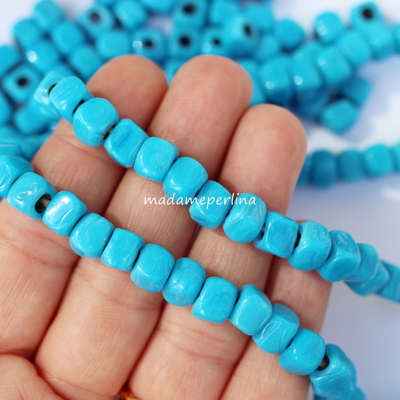 Turquoise Blue Glass - Etsy