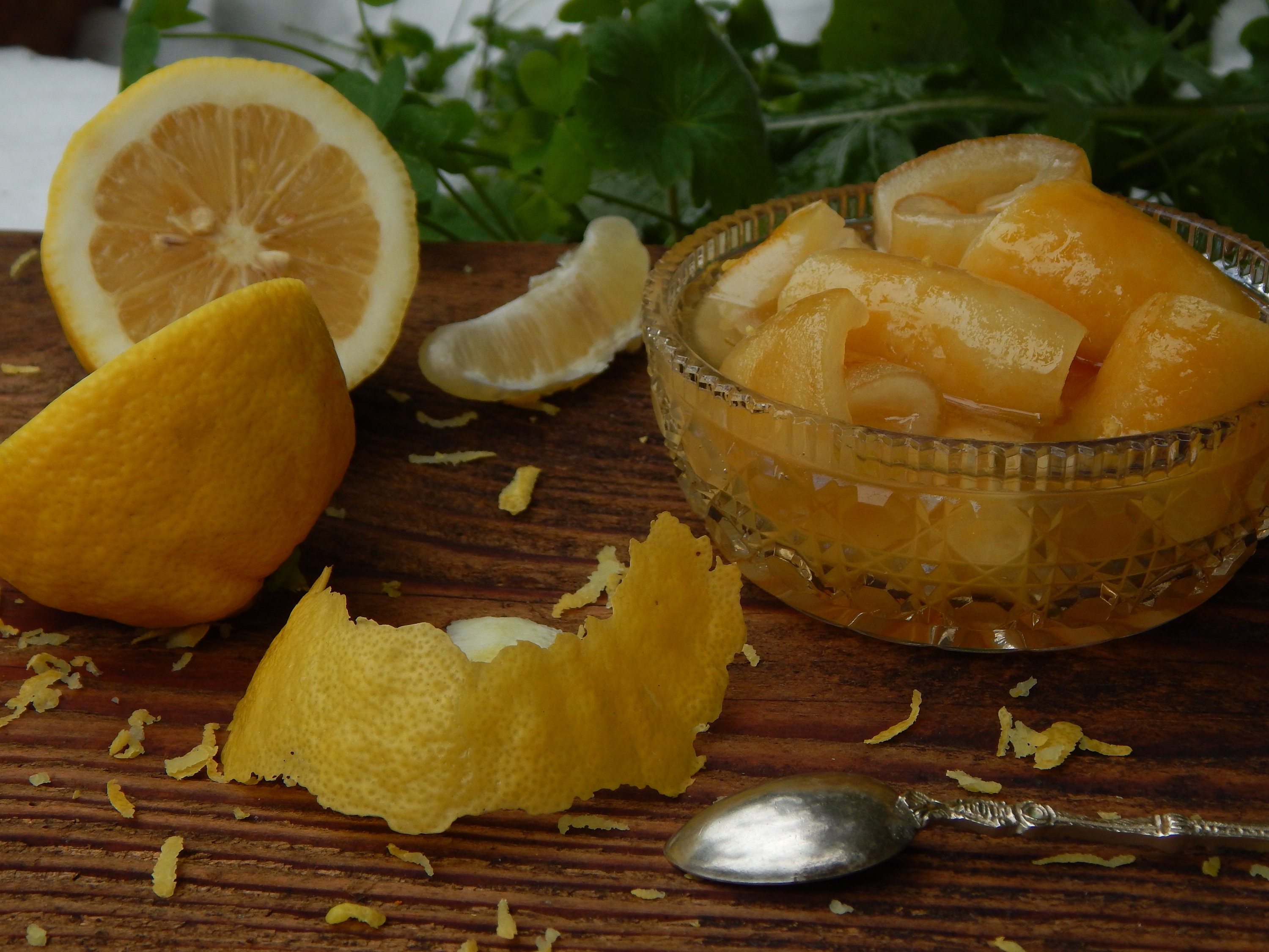 Handmade Lemon Spoon Sweet, Greek Spoon Deserts, Preserves, Traditional ...