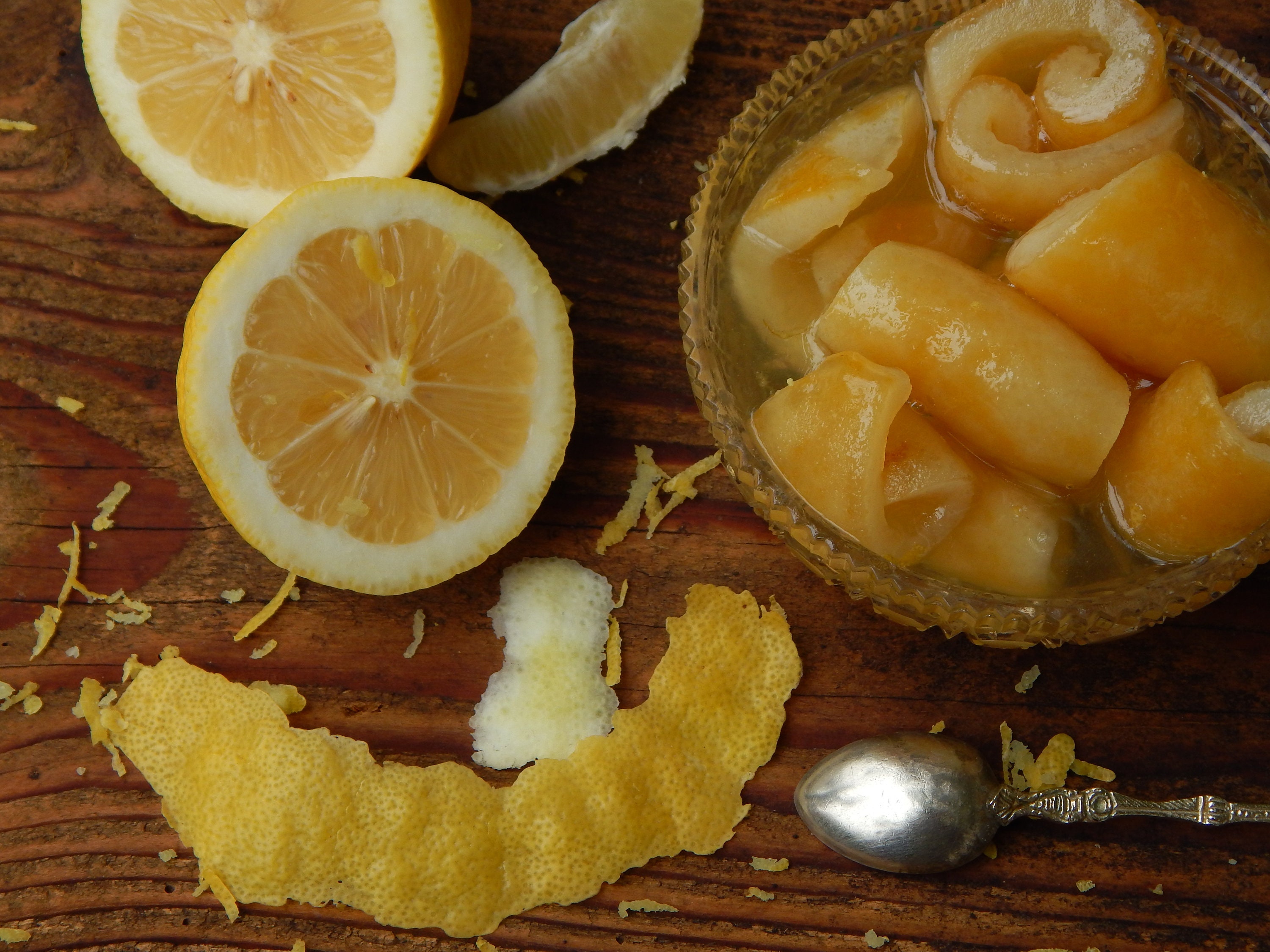 Handmade Lemon Spoon Sweet, Greek Spoon Deserts, Preserves, Traditional ...