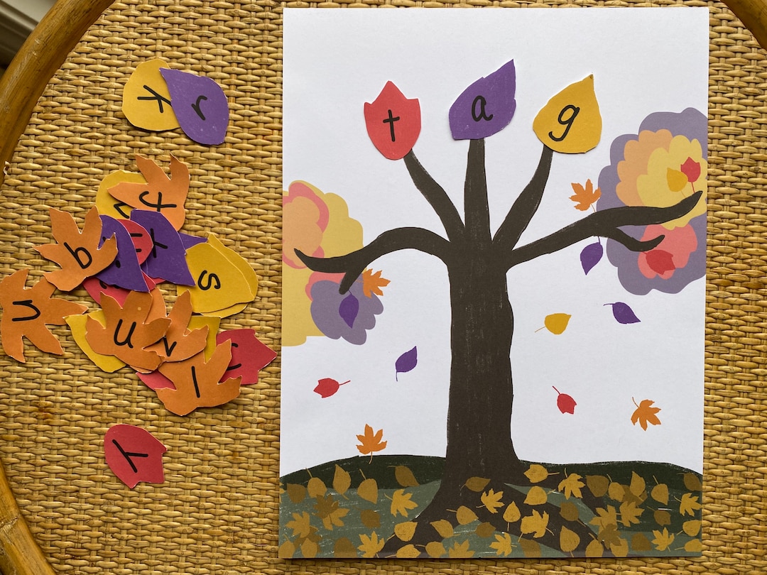 Autumn Phonics Tree - Etsy