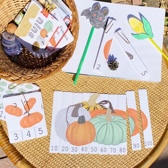 Skip Counting Puzzles Set by 2 5s 10s | Etsy