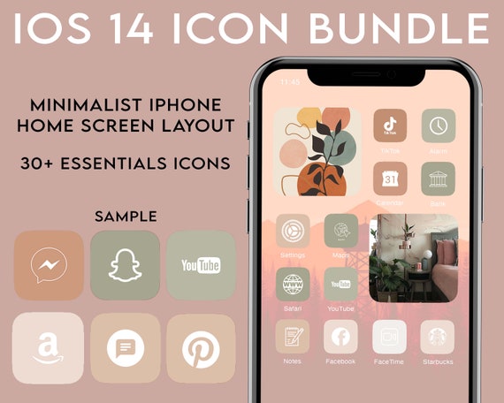 Blank Mobile App Icon