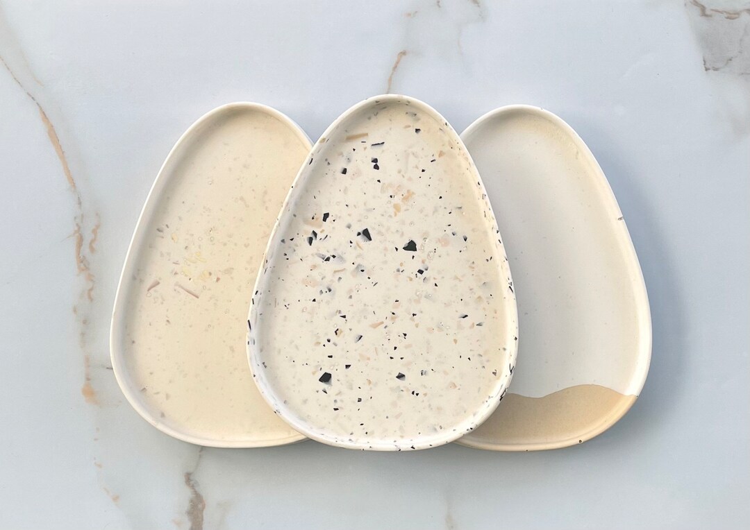 Medium Triangle Tray Terrazzo Decor Decorative Tray Jewelry Tray ...