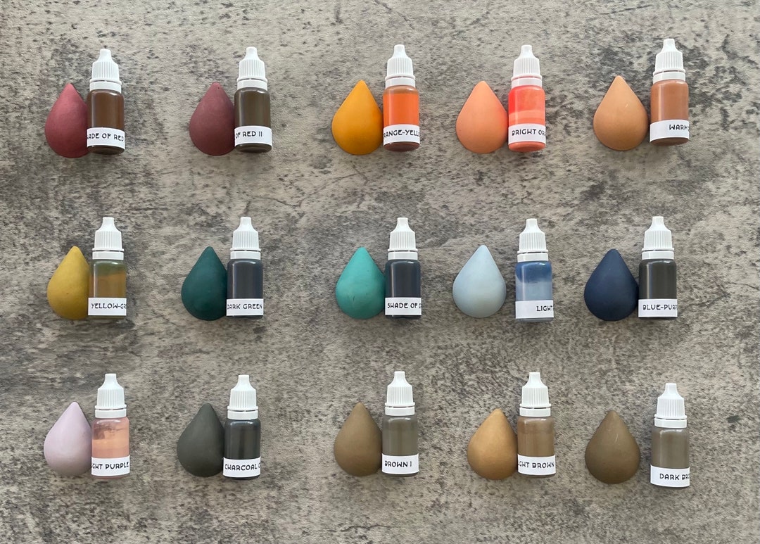 Jesmonite Pigment | Limited Time Colors | 10ml | Handmixed Pigments ...