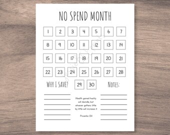 Allocated Spending Sheets - Etsy
