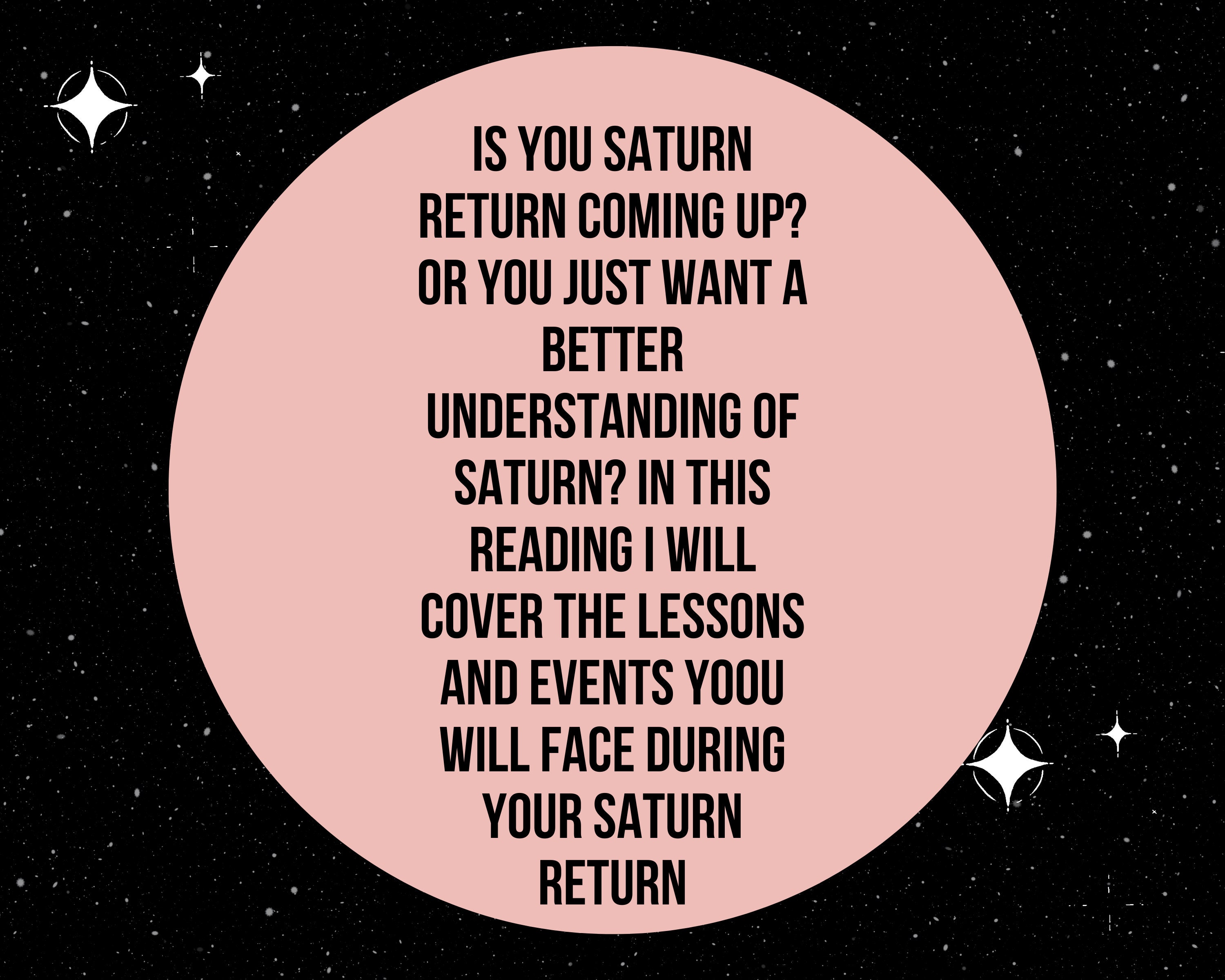 In Depth Video Saturn Return Astrology Reading Birth Chart - Etsy