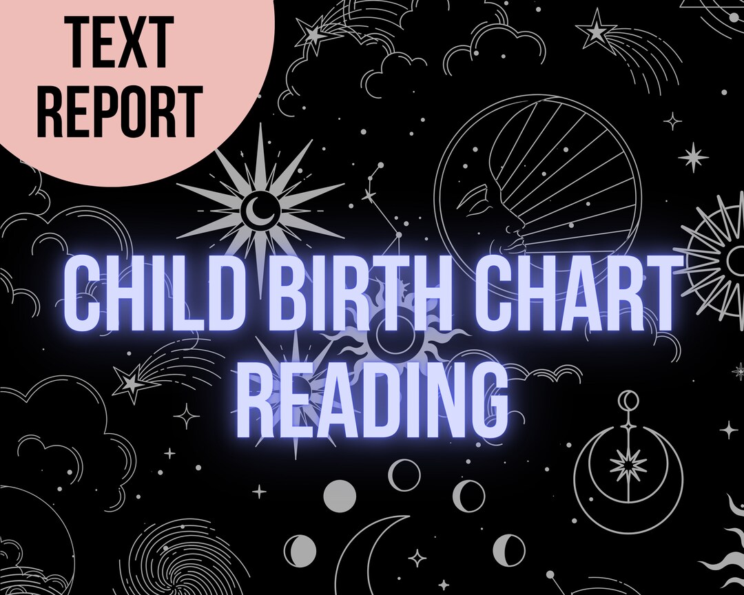 Mini Child Birth Chart Reading Astrology Text Report - Etsy