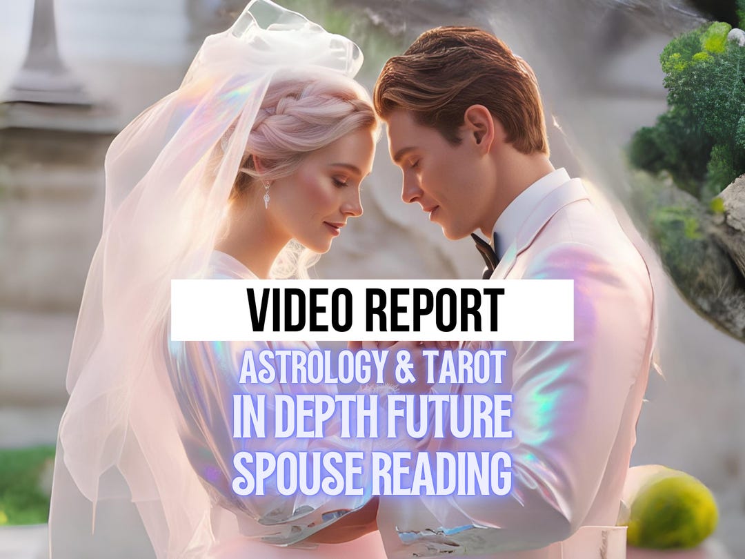 In Depth Video Future Spouse Astrology & Tarot Reading - Etsy Canada