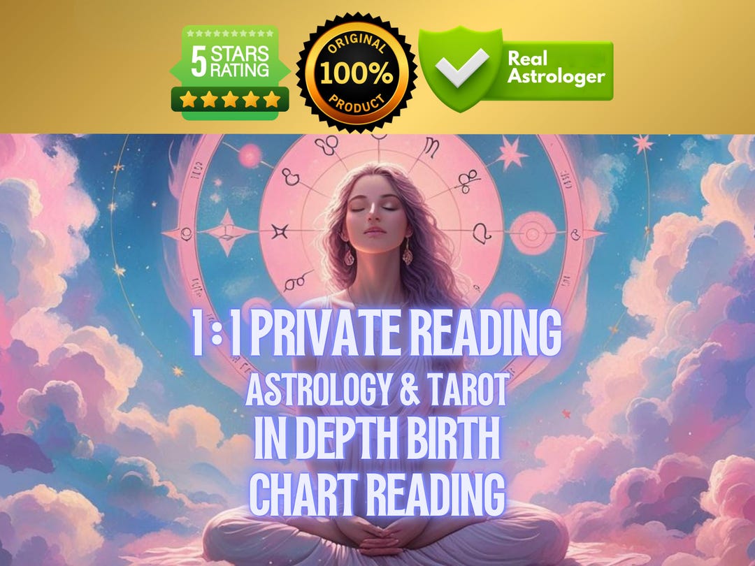 1:1 in Depth Birth Chart Astrology & Tarot Reading| Astrology Analysis ...