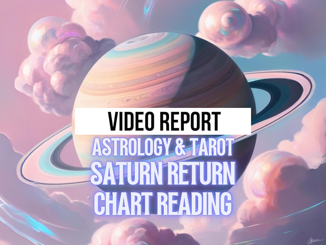 In Depth Video Saturn Return Astrology & Tarot Reading - Etsy