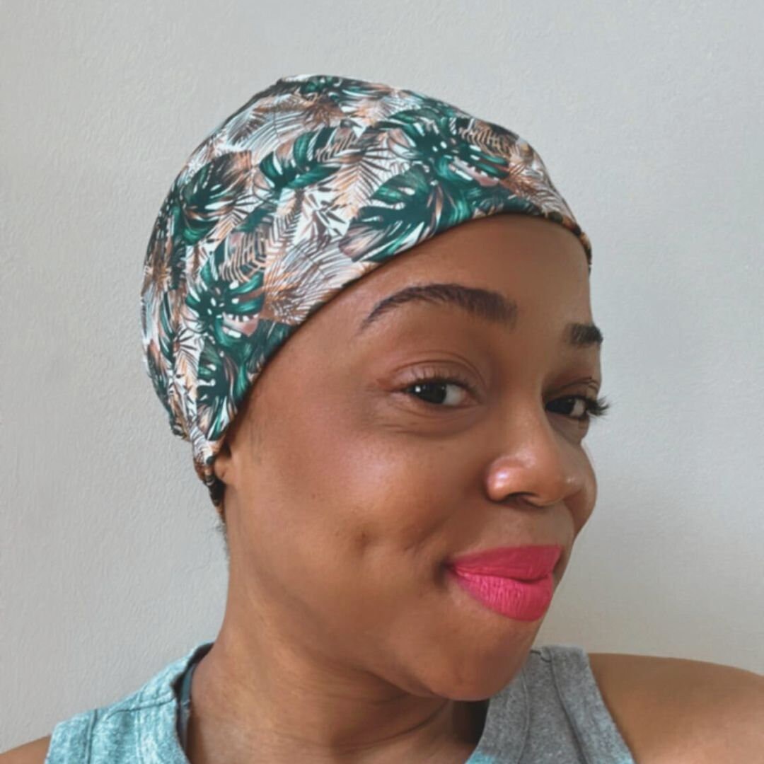 SATIN WRAP CAP Hair Cap Satin Natural Hair Straightened Hair Sleep Cap ...