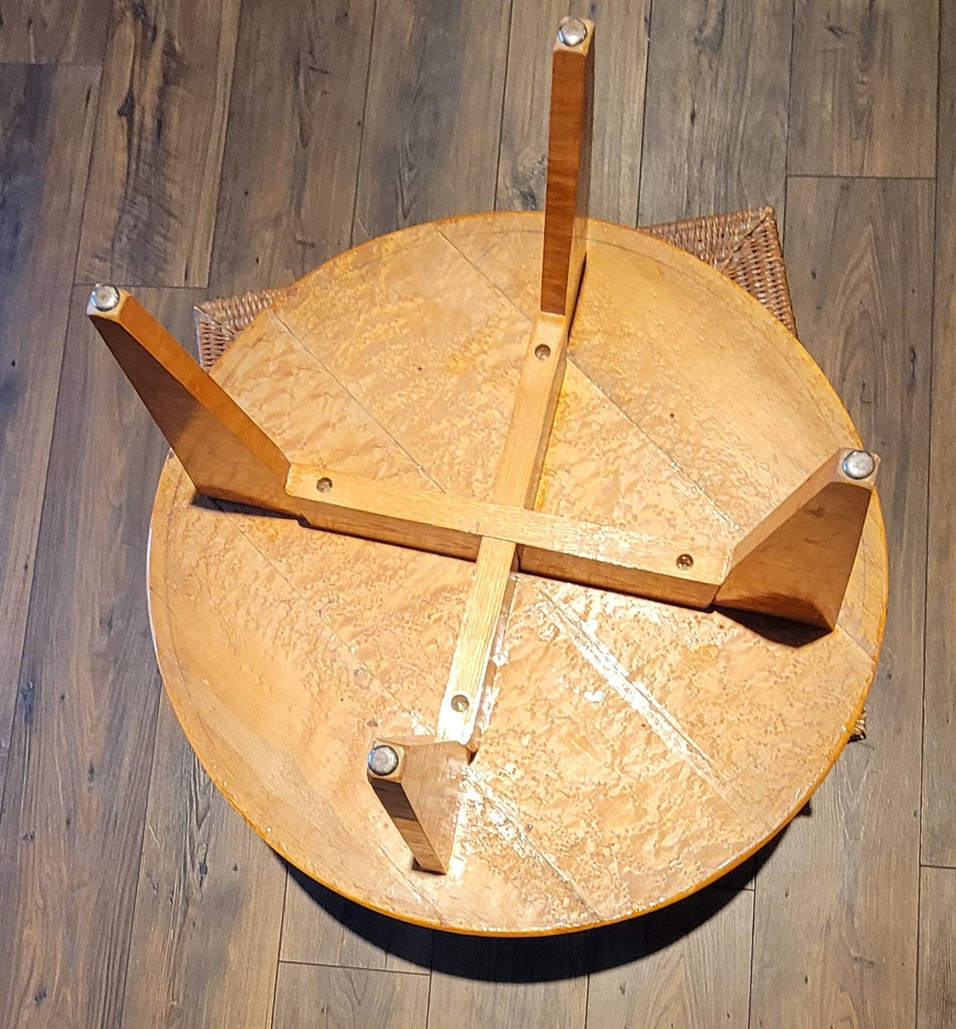 Hand Crafted Birds Eye Maple Coffee Table - Etsy