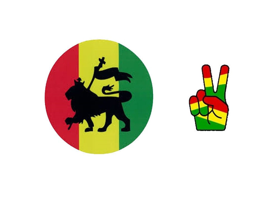 INSTANT DOWNLOAD Rasta Symbols Embroidery Design | Etsy