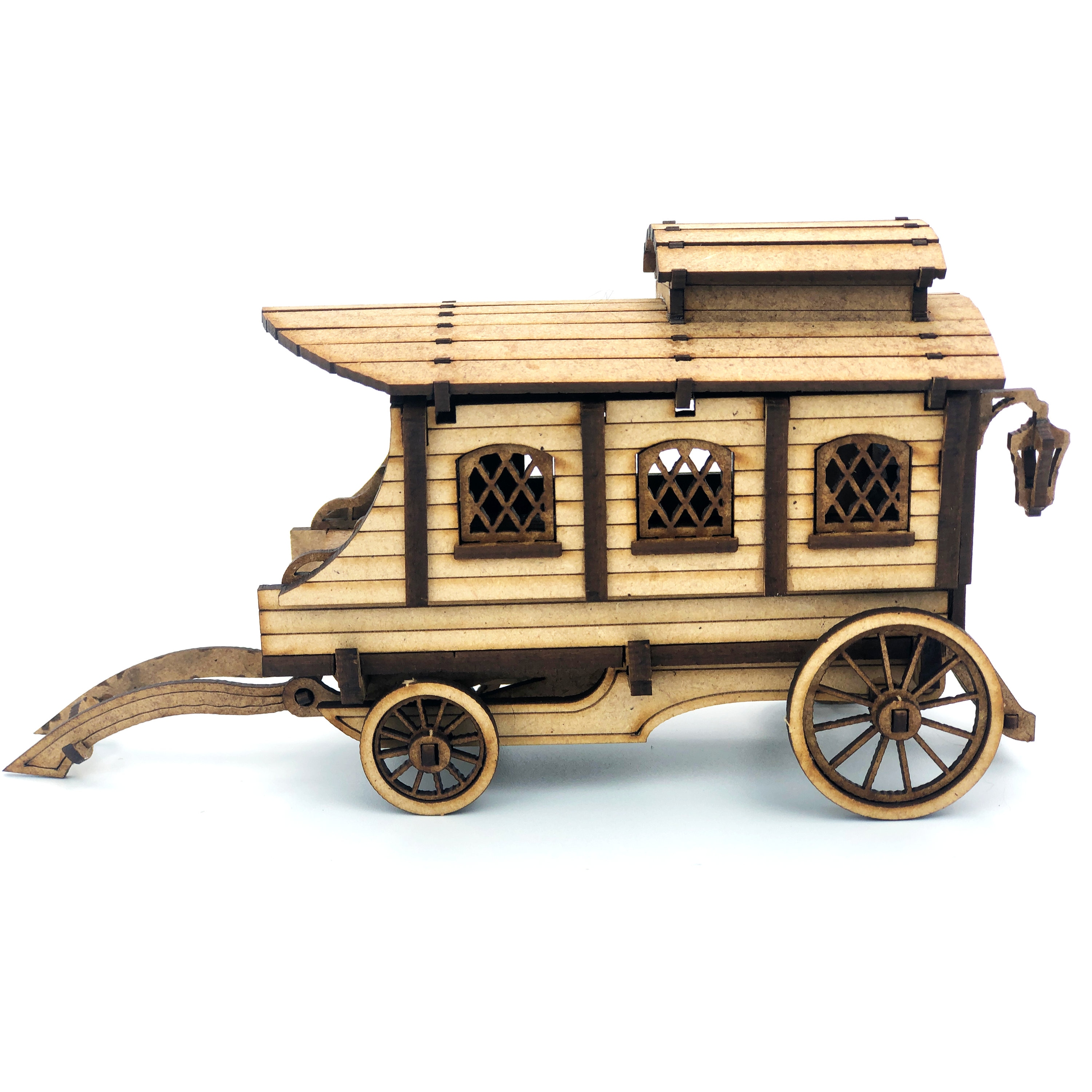 The Caravan Laser-cut Model Kit - Etsy