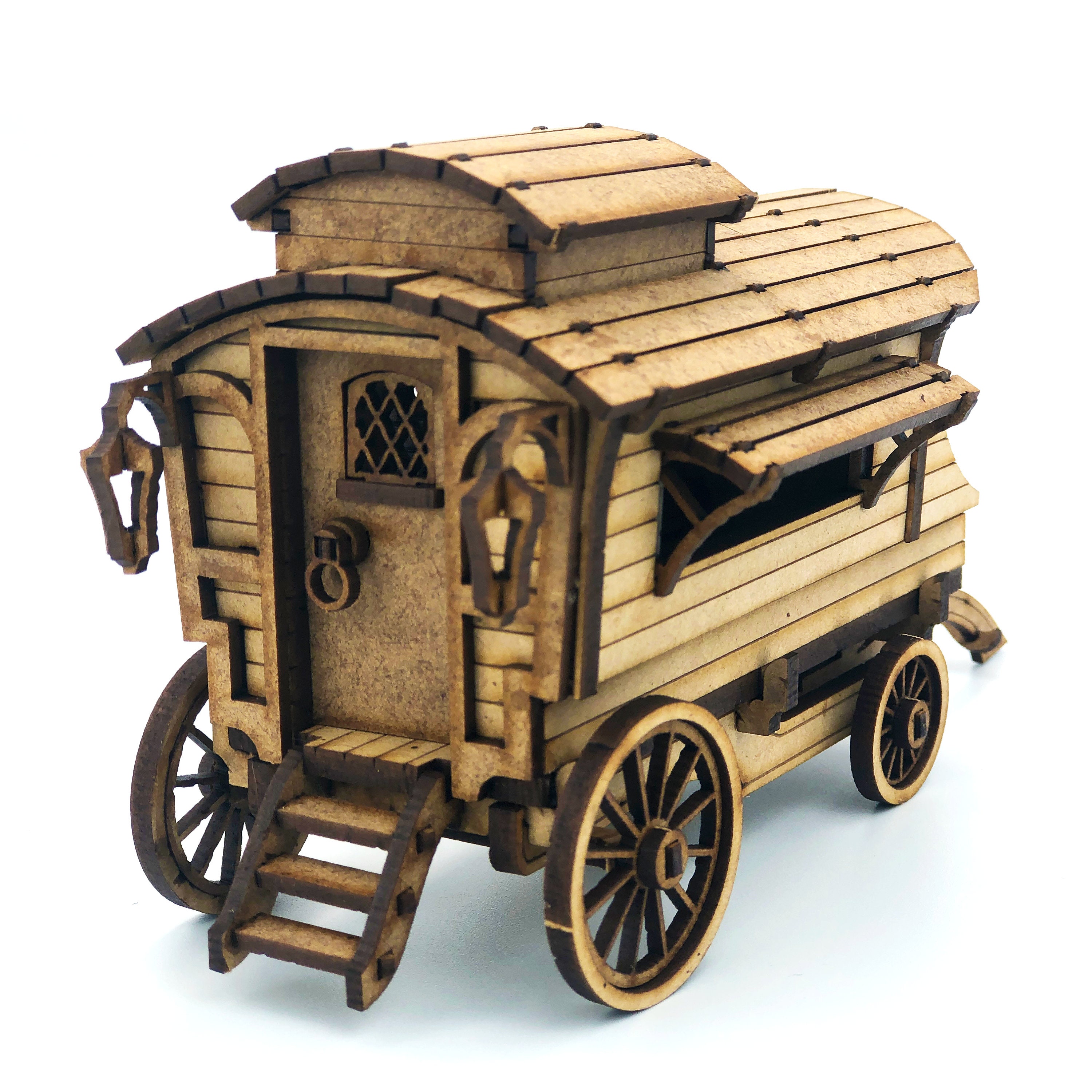 The Caravan Laser-cut Model Kit - Etsy