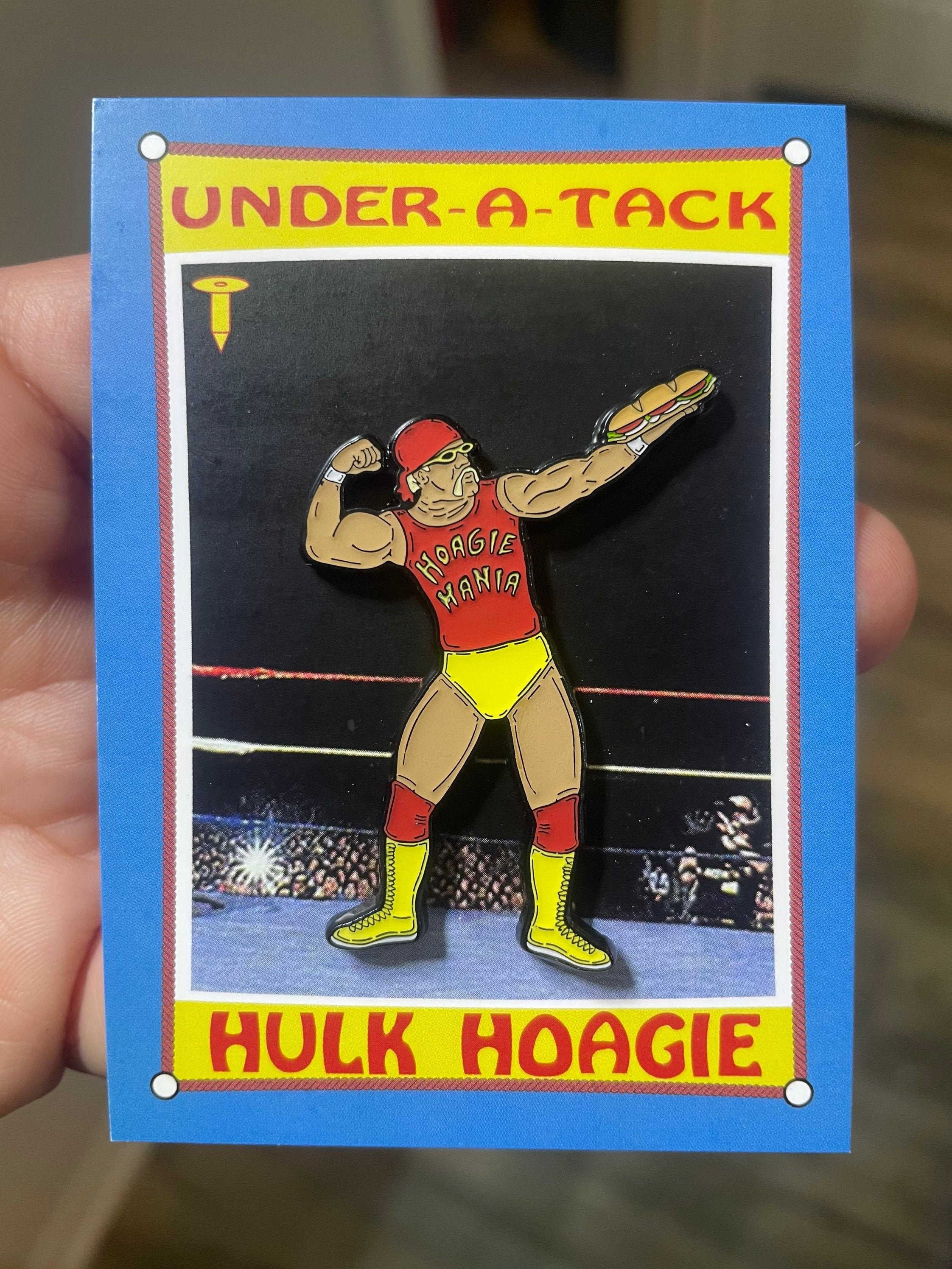 Hulk Hogan Enamel Pin- Hoagie- Sandwich- Wawa - 80s Wrestling- Hulkster ...