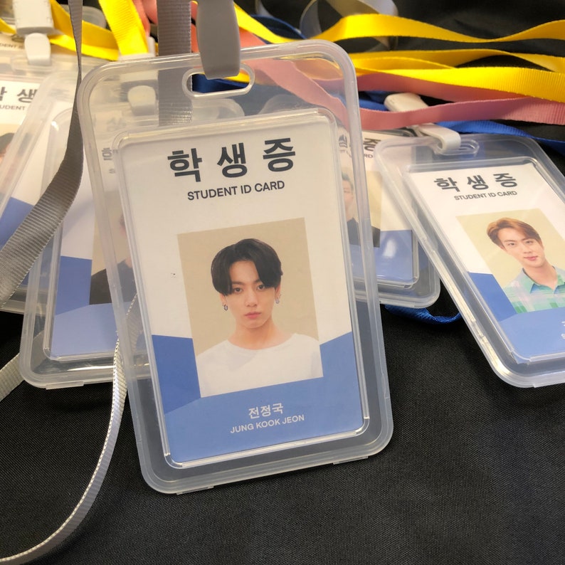 BTS ID Card - Etsy