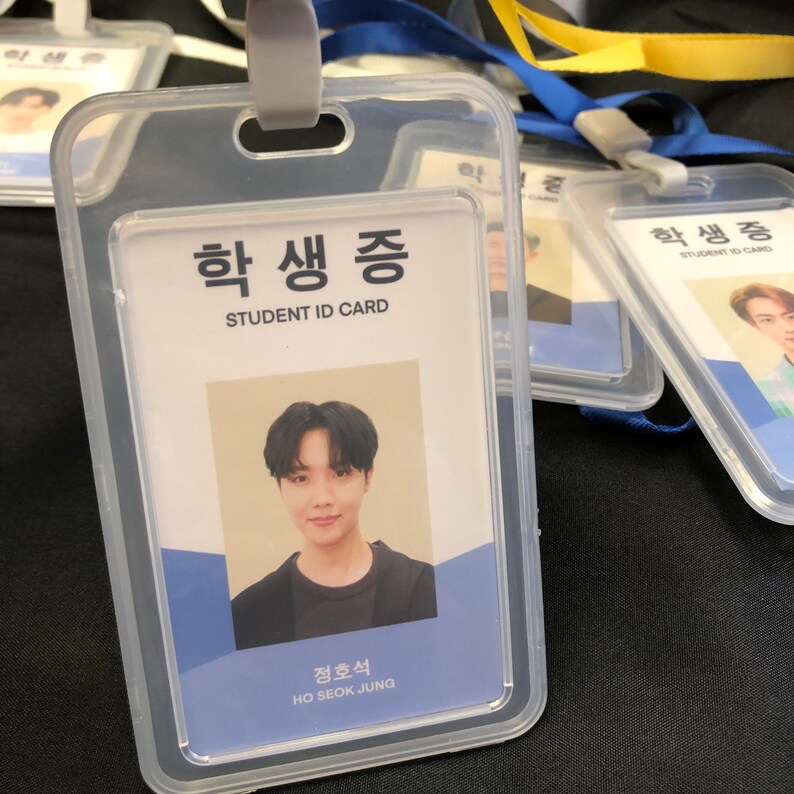 BTS ID Card - Etsy