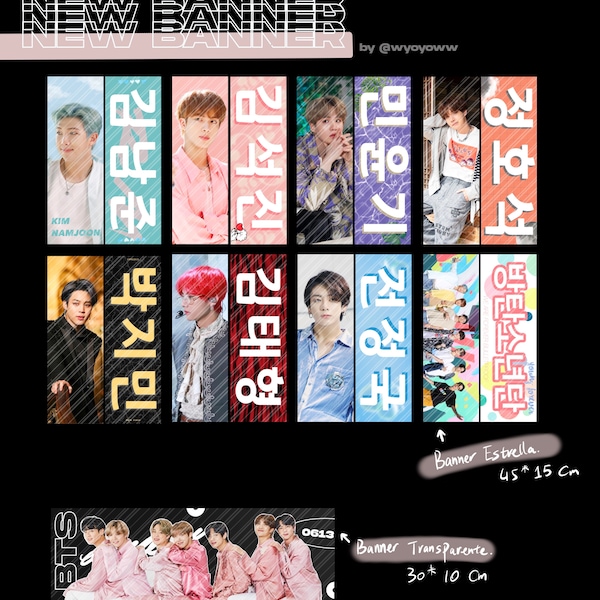Bts Banner - Etsy