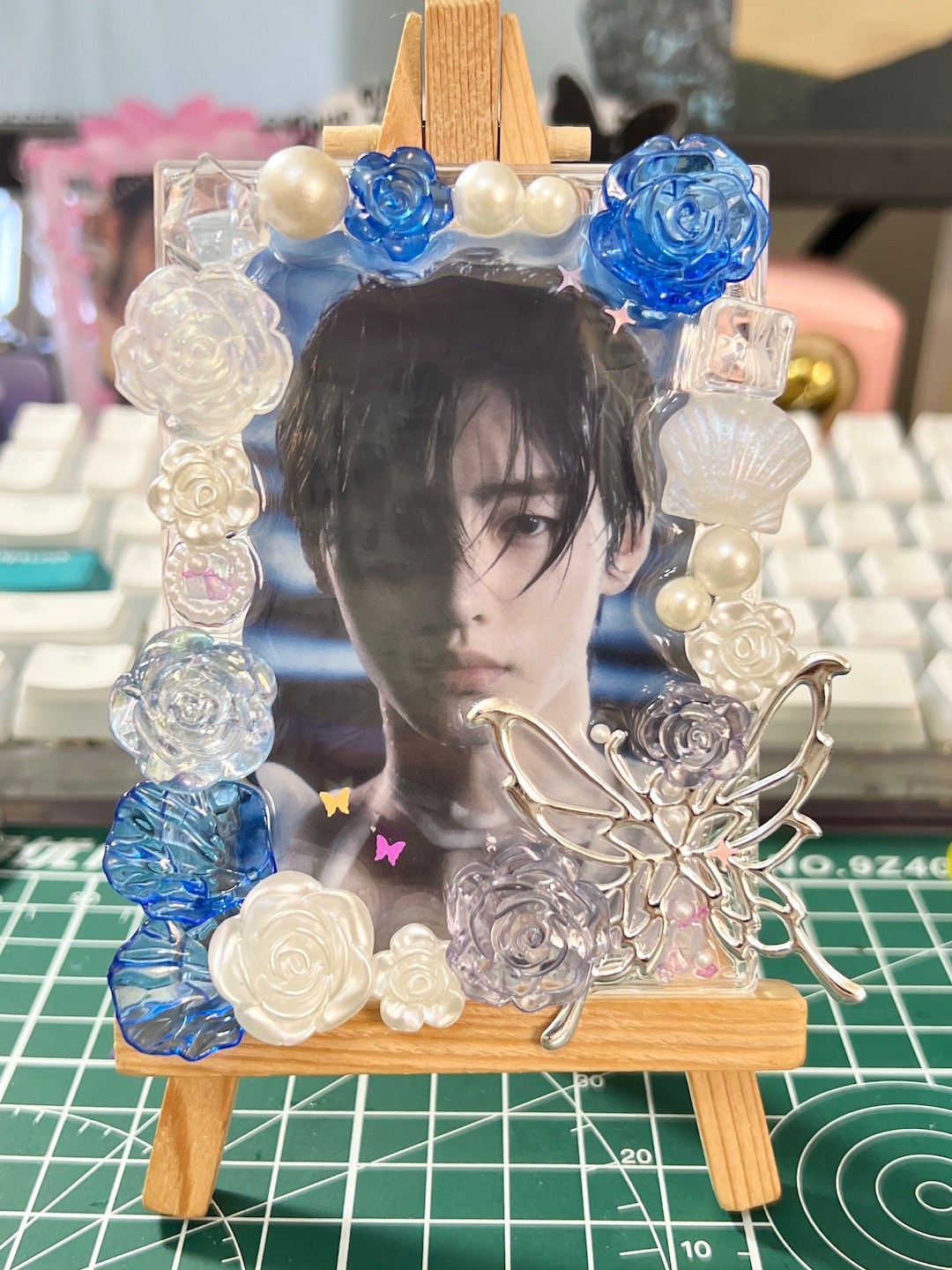 Kpop Toploader, Photo Card Holder, Kpop Decoden Toploader - Etsy