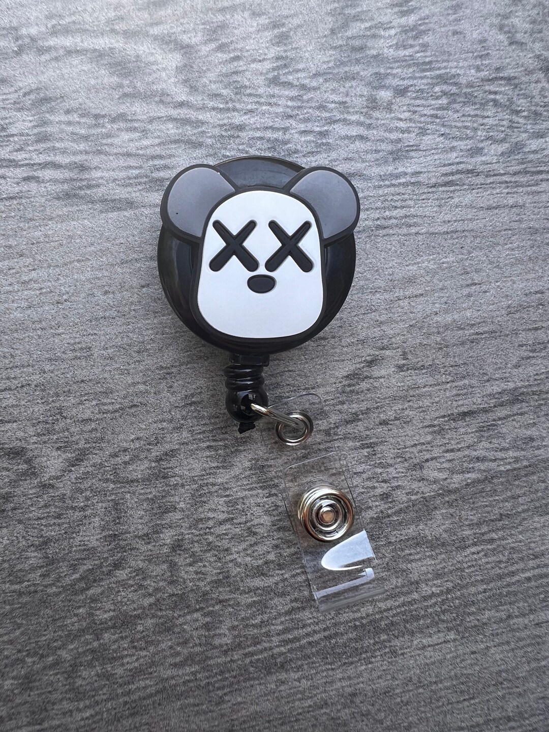 Character Badge Reel, Fun Badge, Funny Badge, Retractable Badge Reel ...