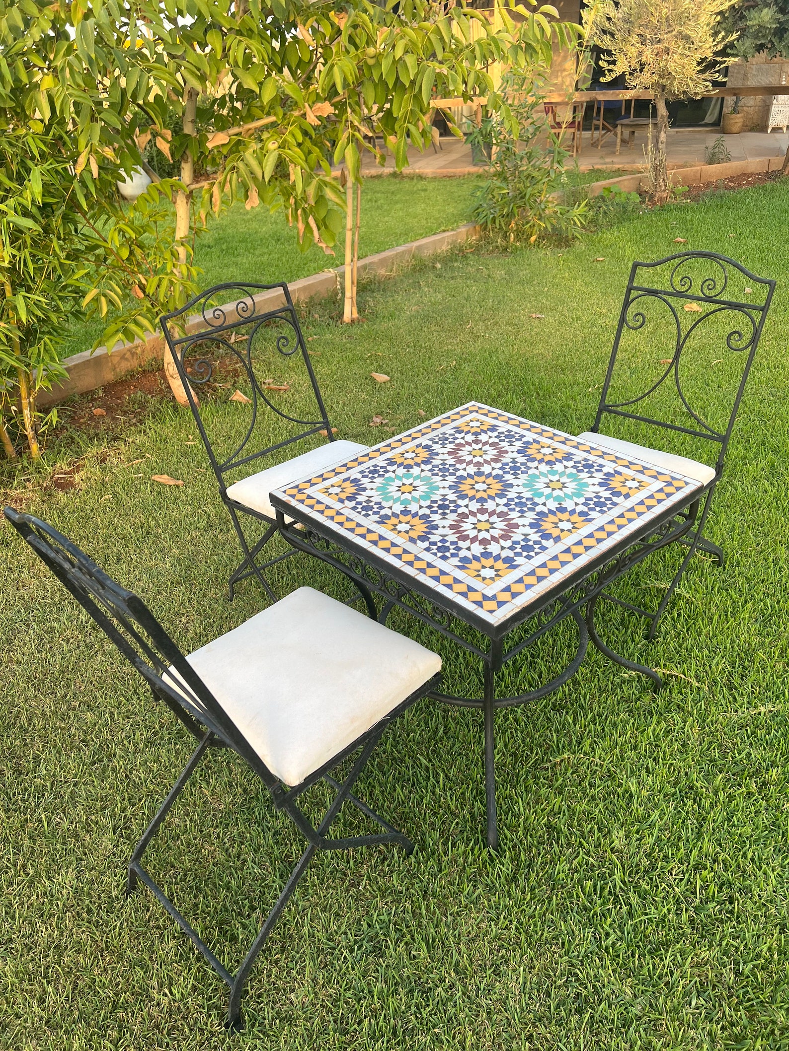 Moroccan Table, Handmade Rectangular Moroccan, Outdoor / Indoor ...