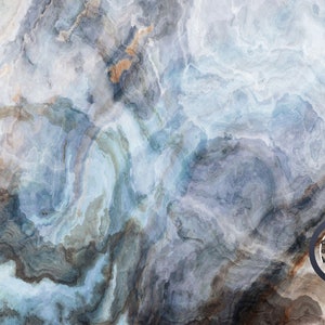 Blue Onyx Tile Texture Wallpaper for Walls Natural Stone Look Wall ...
