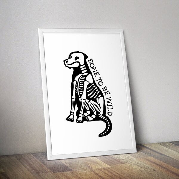 Dog Skeleton - Etsy