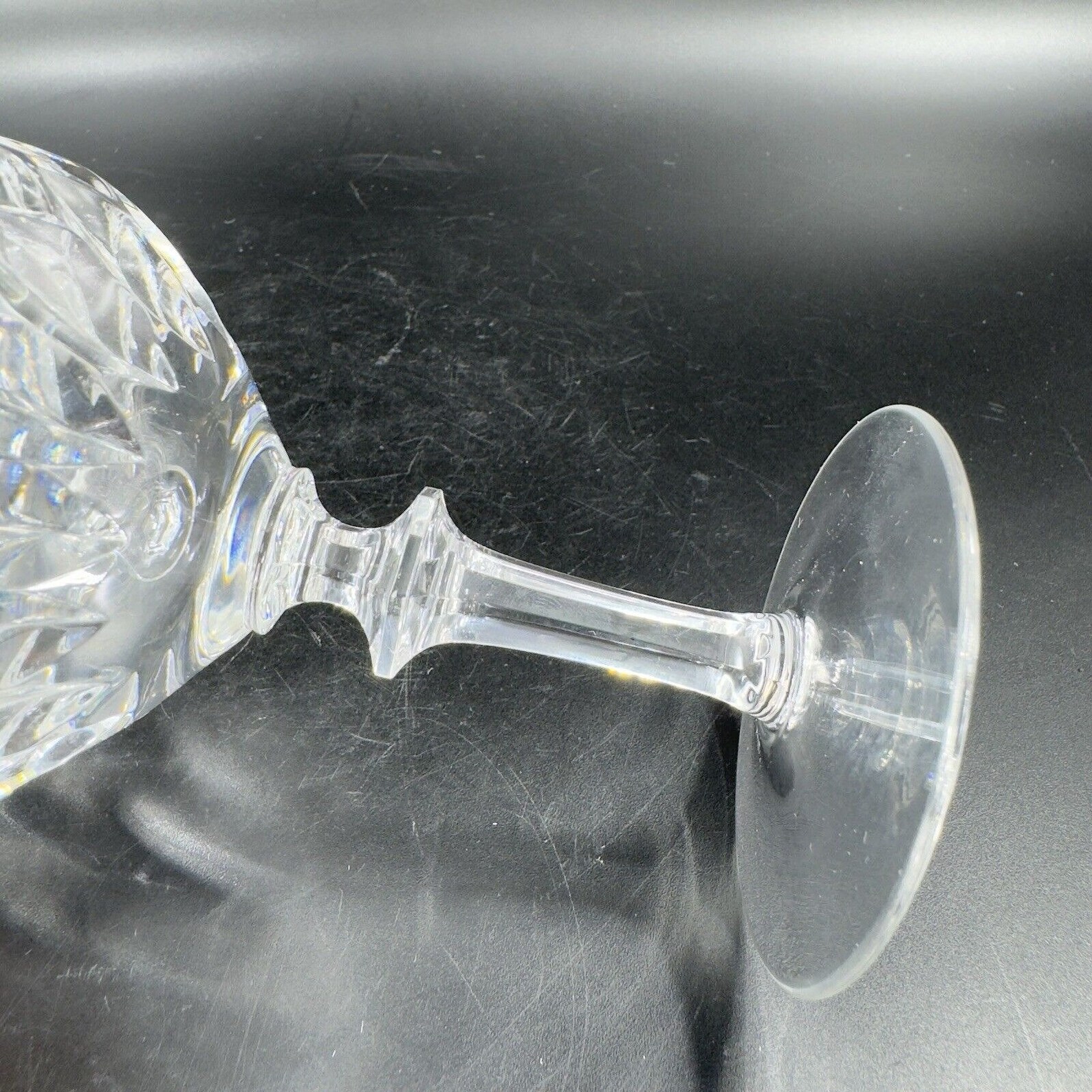 Gorham Crystal LA SCALA Clear Drinking Glass Stemware Goblet Set 4 ...