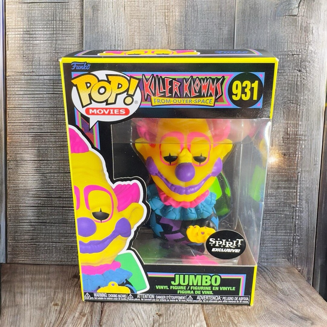 Funko Pop! Jumbo Killer Clowns From Outer Space Spirit Exclusive! 931 ...
