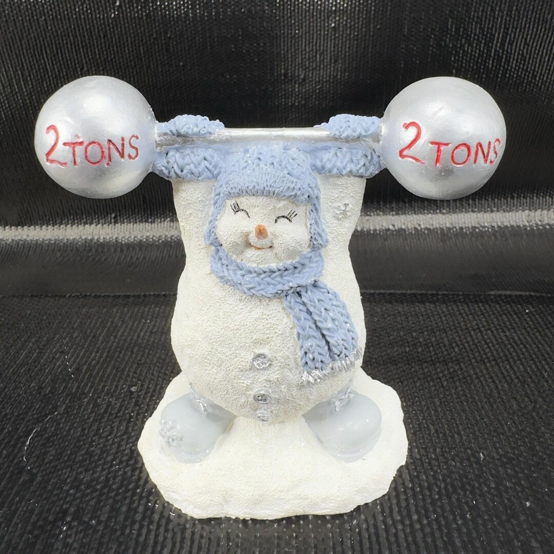Snow Buddies Tundra 2 Tons of Fun Snowman Christmas Winter Figurine ...