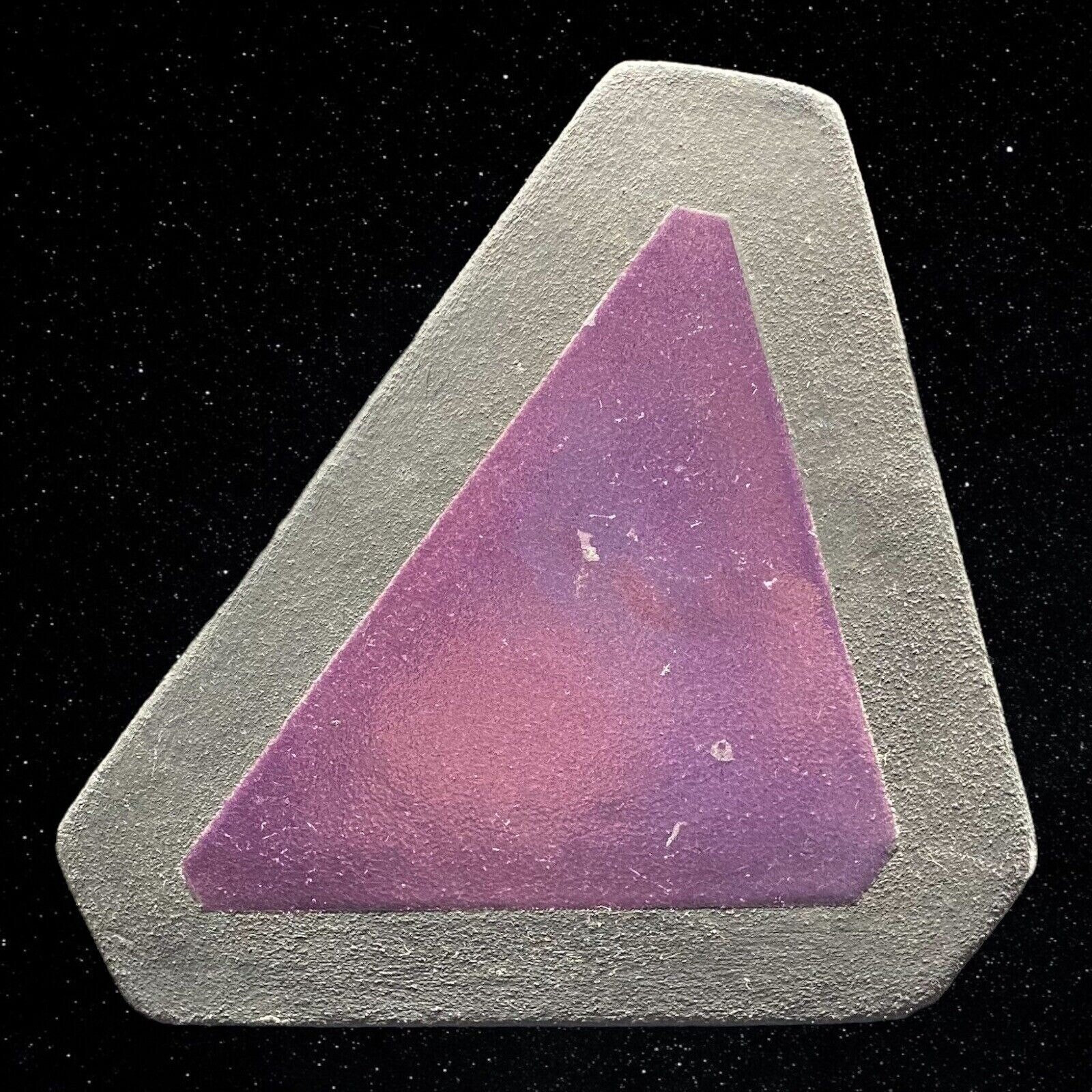 Vintage Unique Art Pottery Triangular Multicolor Vase 6T 5W - Etsy