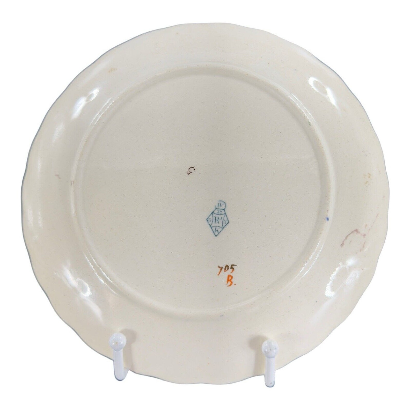 Circa 1880s Hand Painted Farmhouse Decor Country Cottage Plate Dish Set ...
