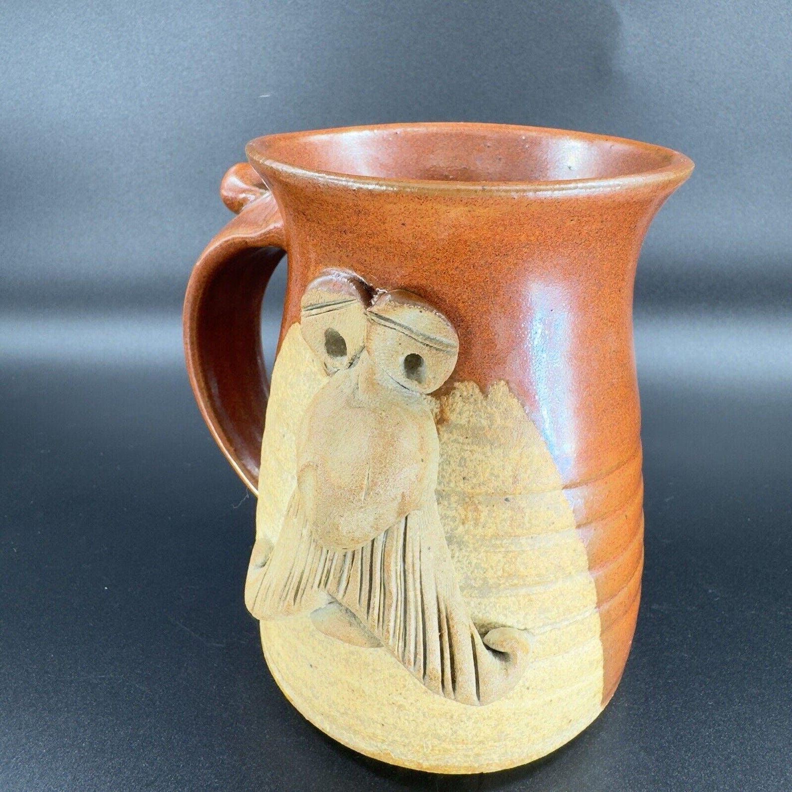 Wagner Stoneware Pottery Village Potter Coffee Mug Cup Face ...