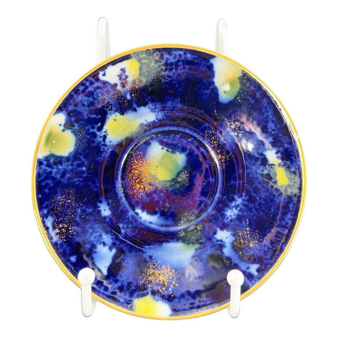 Echt Kobalt Blue German Porcelain Plate Dish Single Saucer Replacement ...